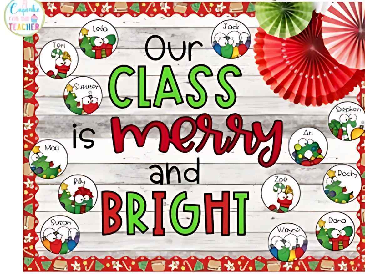 30 Amazing Christmas Bulletin Board Ideas