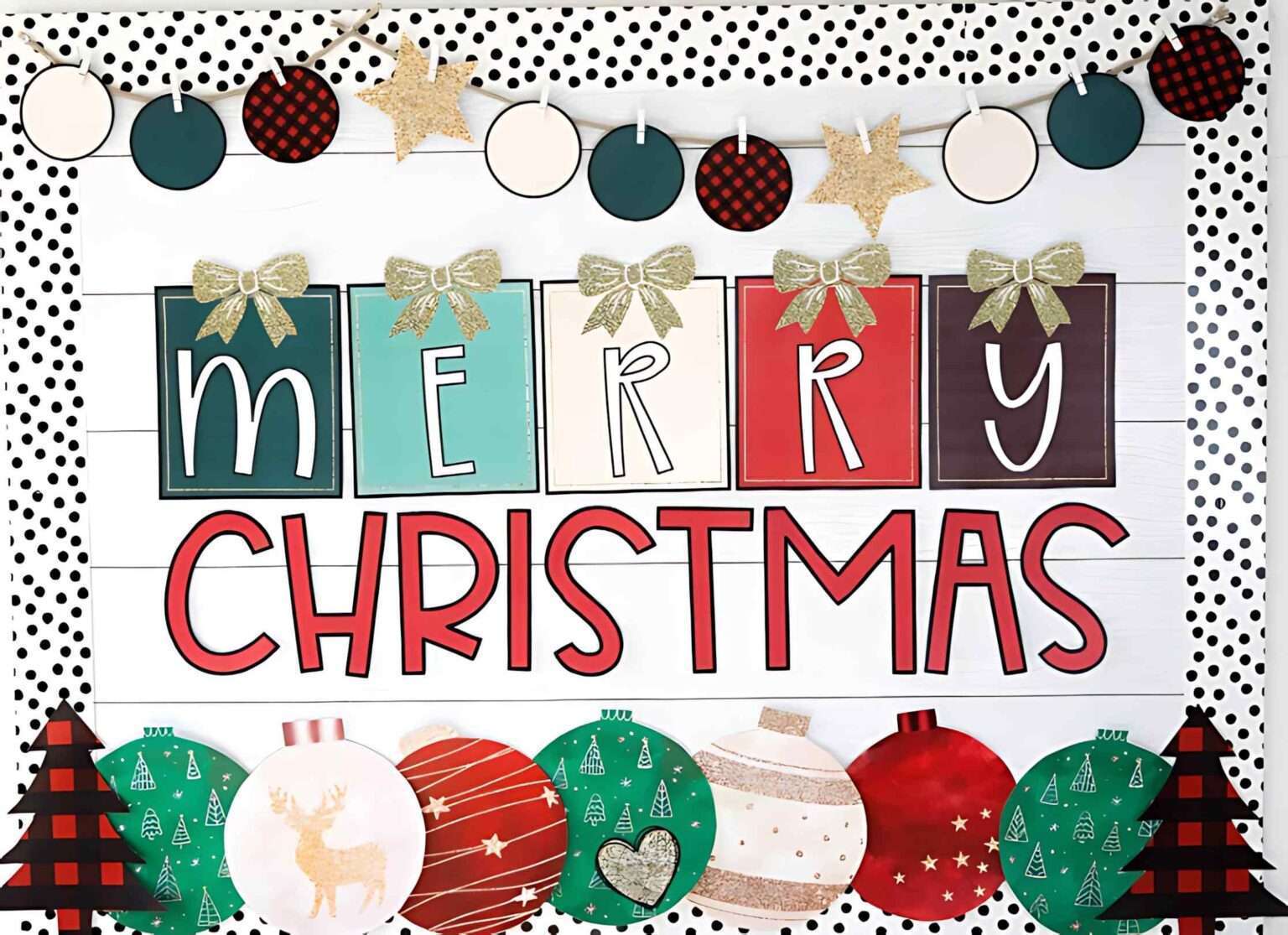 30 Amazing Christmas Bulletin Board Ideas