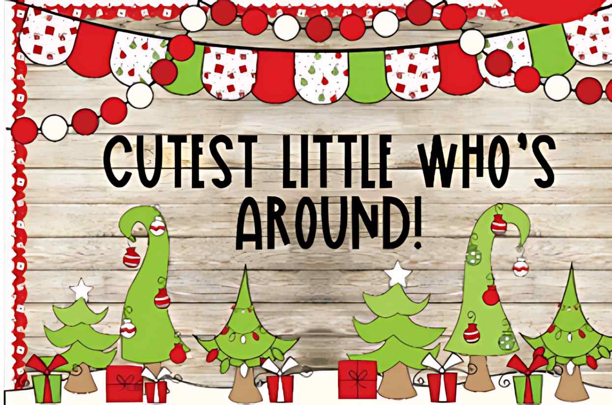 30 Amazing Christmas Bulletin Board Ideas